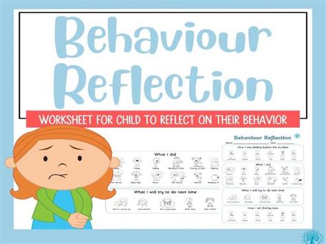 Behaviour Reflection Teaching Resources