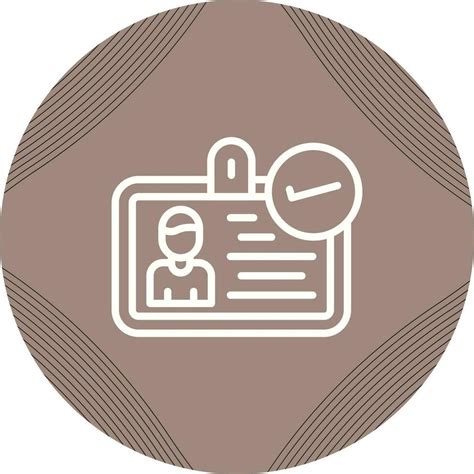 Id Verification Vector Icon 28723696 Vector Art At Vecteezy