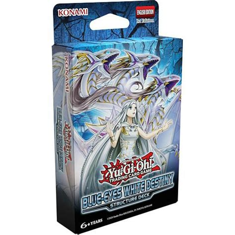 Yu Gi Oh Blue Eyes White Destiny Structure Deck Box Presell Da Card