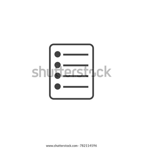 Notepad Icon Vector Business Cheklist Stock Vector Royalty Free 782114596 Shutterstock