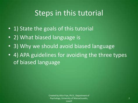 Avoiding Bias In Language Tcm18 117647 Pptx