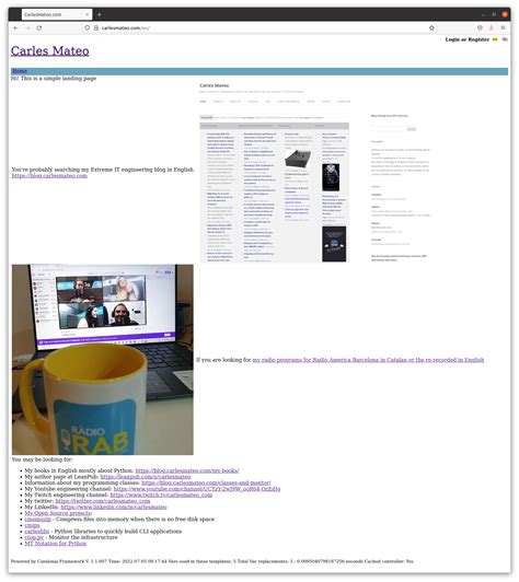 Carles Mateo Blog On Extreme It Development Clouds Sre Operations