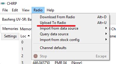 How To Program A Radio With CHIRP ASN
