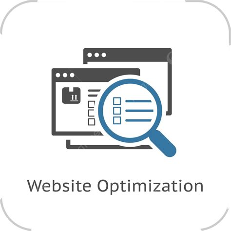 Website Optimization Icon Flat Design Computing Report Technology Vector Computing Report
