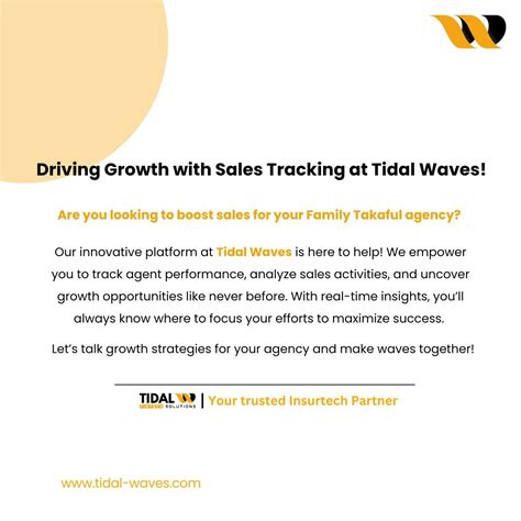 Tidal Waves On Linkedin Salestracking Insurancesales Takafulgrowth Dataanalytics