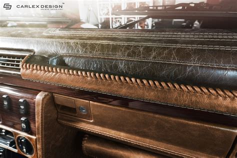 Carlex Touches Mercedes G Class More Leather Equals Better Off Road