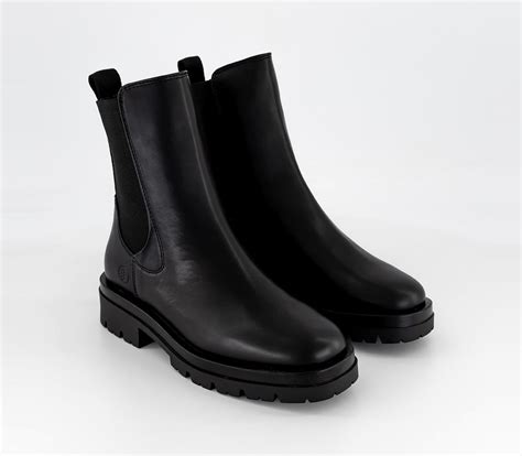 Earthaddict Gaea Chelsea Ankle Boots Black Womens Ankle Boots