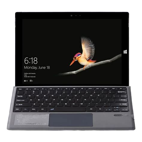 Surface Pro 3 4 5 6 7 Go2 Wireless Bluetooth Backlit Keyboard Suitable For Microsoft Tablet