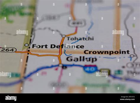 Fort Defiance Arizona Map At David Headrick Blog