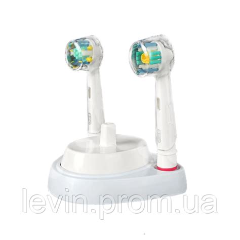 Подставка для 2 насадок Oral-B на электрощетки Braun держатель двух ...