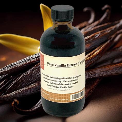 Tahitian Vanilla Extract Foodie T Baking Essential Etsy