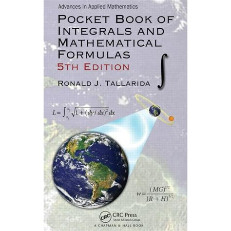 Pocket Book Of Integrals And Mathematical Formulas Paperback