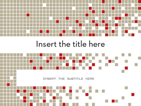 Pixel Free Template For PowerPoint Showeet