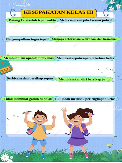 Kesepakatan Kelas Iii Sd Pdf
