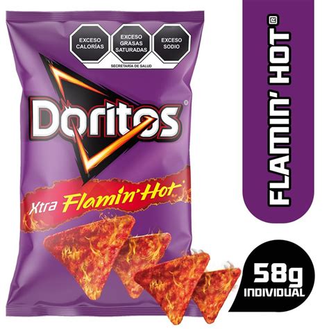 Doritos Flamin Hot Chico 58gr Cck