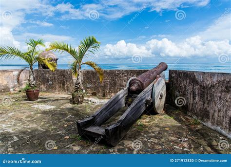 Inside View Of The Ancient Architecture Of The Fort Of Morro De Sao Paulo Editorial Image