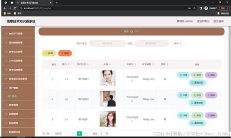 【源码文档】基于springboot Vue的信息技术知识赛系统 Csdn博客