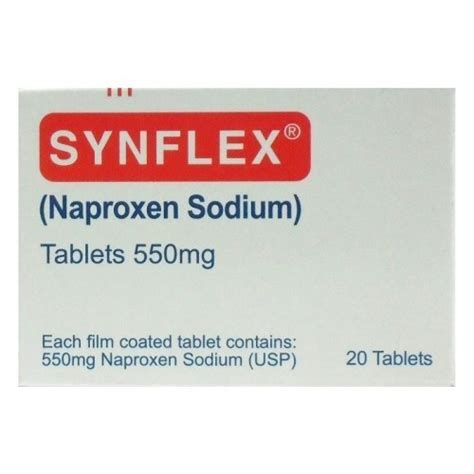 Synflex 550mg Tablets Time Medical