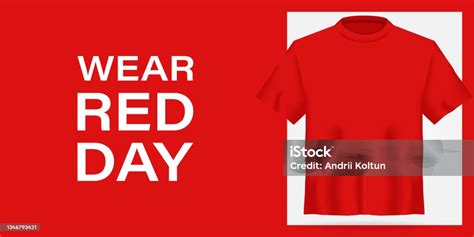 티셔츠는 빨간 배경에 동기 부여 프린트로 모의 3d 사실적인 셔츠 템플릿 티 모의 프론트 뷰 디자인 내셔널 웨어 레드 데이 벡터 일러스트레이션 0명에 대한 스톡 벡터 아트