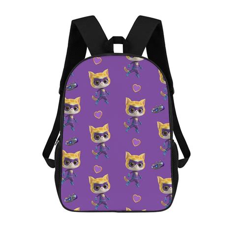 Super Kitties Backpack 17 Inch Bags Super Kitties Merch