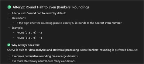 Rounding Decimal Issues Truncation Alteryx Community