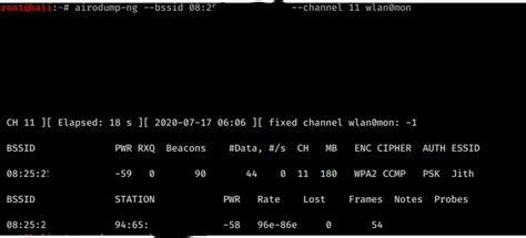 pi 4 unable to use aircrack ng commands after using the argument