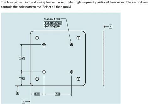 Solved Controlling Spacing Between Holes Controlling Location Of The