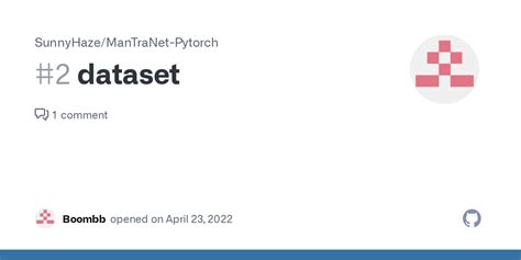 Dataset Issue Sunnyhaze Mantranet Pytorch Github