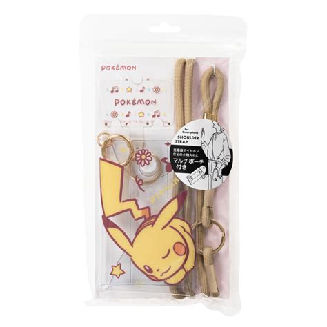 Shoulder Strap Multi Pouch Pikachu Pokémon Meccha Japan