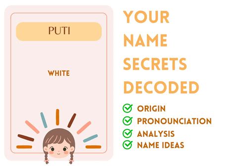 Puti Girl Name Meaning And Pronunciation