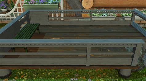 Ff14 オリエンタルウッドデッキ ハウジング 庭具 うさねこ散歩