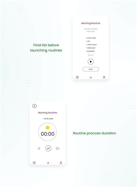 Your Routine Mobile App Habit Tracker Behance