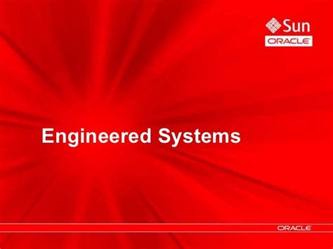 Oracle Systems Jeff Schwartz Engineering Solutions Exadata Exal…