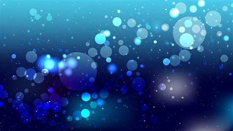 추상 검은 색과 파란색 흐릿한 조명 배경 벡터 이미지 Eps Ai Uidownload