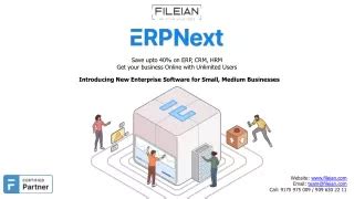 PPT - ERPNext PowerPoint Presentation, free download - ID:12812431