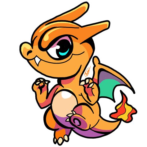How To Draw Chibi Charizard