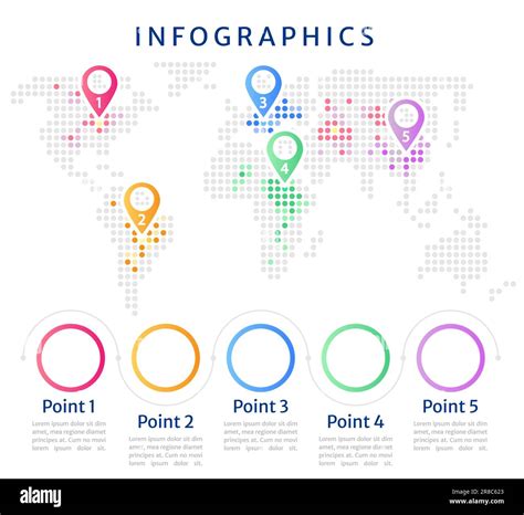 Statistics World Map Infographic Chart Design Template Stock Vector Image And Art Alamy