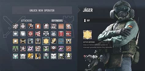 Guide Agent Jäger Rainbow Six Rainbow Six Siege Fpyfd