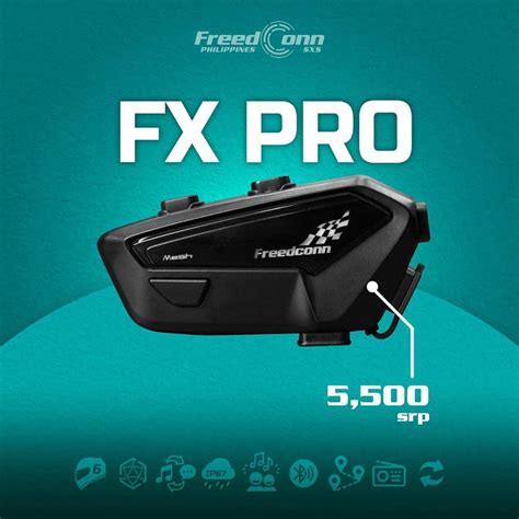 Freedconn Fx Pro Motorcycle Helmet Mesh Bluetooth Intercom Shopee Philippines