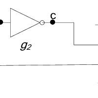 An Example Of A Circuit Based On The Proposed Gate Level Circuit Model Download Scientific Diagram