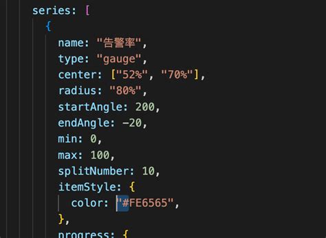 Echarts修改仪表盘颜色 Sadiczhou 博客园