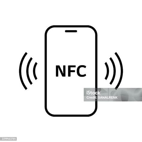 Nfc 결제 아이콘입니다 전화 결제 전화 비접촉식 무선 지불 표지판 Nfc 기술 기호입니다 카드 Nfc 결제 표시 Brand Name Mobile Payment에 대한 스톡