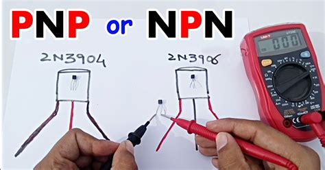 On Video How To Identify NPN And PNP Transistor Using Multimeter Electrical And Electronics
