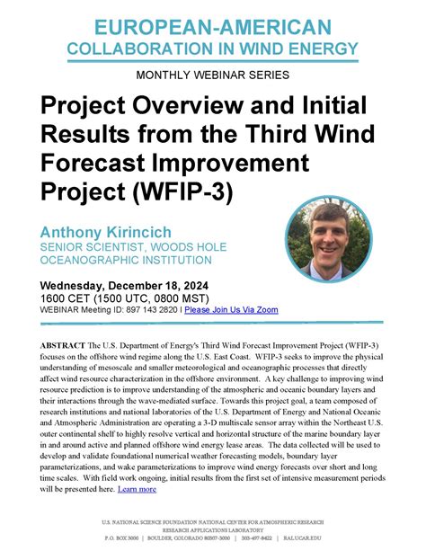 Windenergy Nsf Ncar Research Applications Laboratory Ral