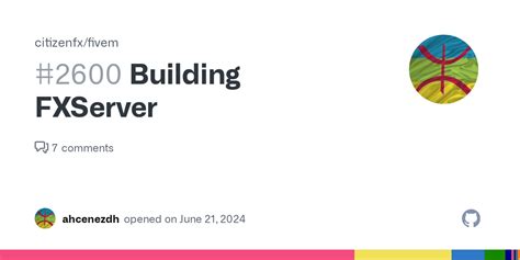 Building FXServer Issue Citizenfx Fivem GitHub
