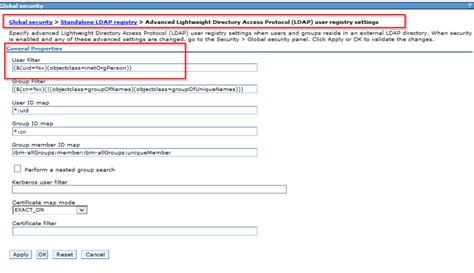 Websphere Application Server Configuration With Ldap Server