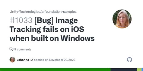 Bug Image Tracking Fails On Ios When Built On Windows · Issue 1033