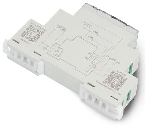 BleBox SwitchBoxD DC DIN 2 Channel 230V AC 30V DC WiFi Relay Android IOS App Botland