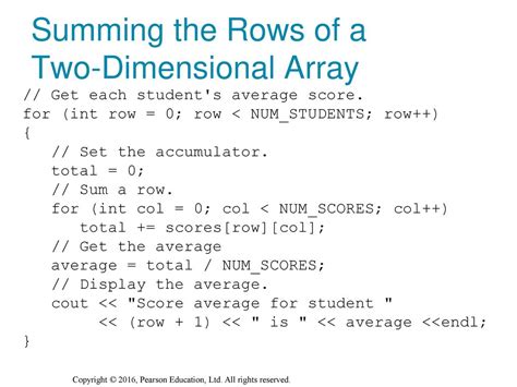 chapter 7 arrays ppt download