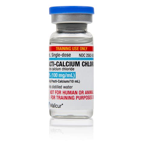 Practi Calcium Chloride 10 Vial Medtech